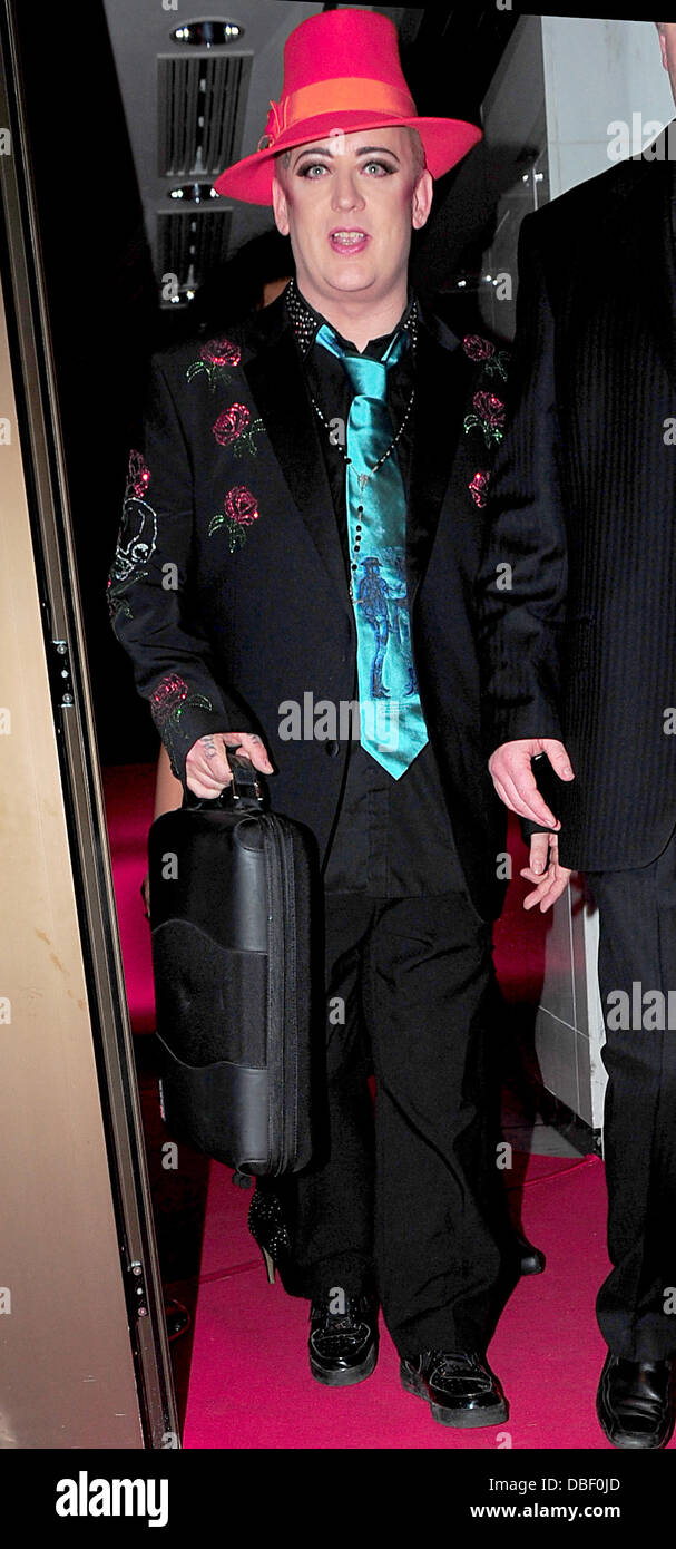 Boy George 30th Anniversary for The Roof Top Gardens, Kensington London ...