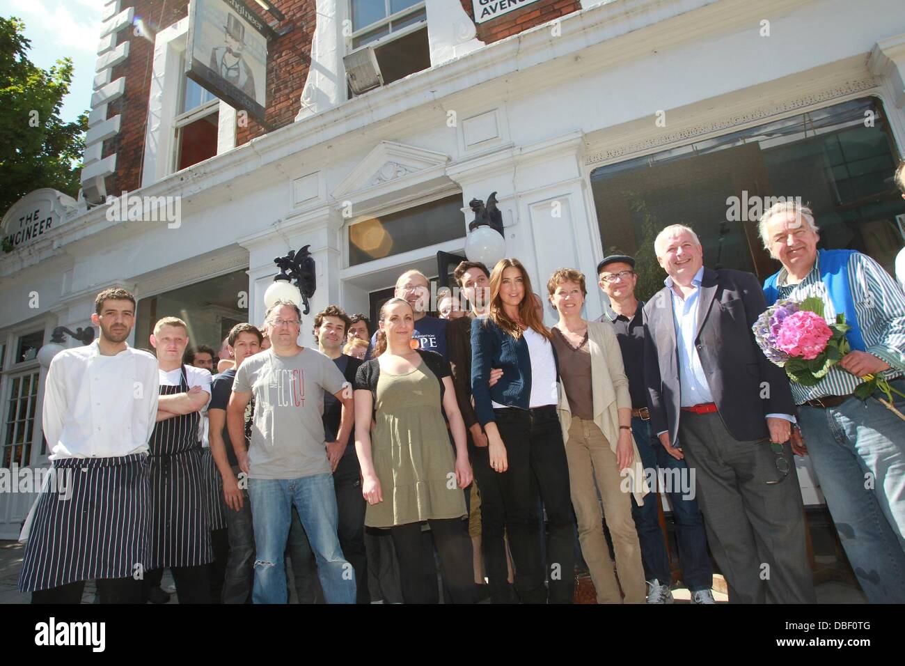 Christopher Biggins, Louise Shackelton, Harry Enfield and Lisa Snowdon ...
