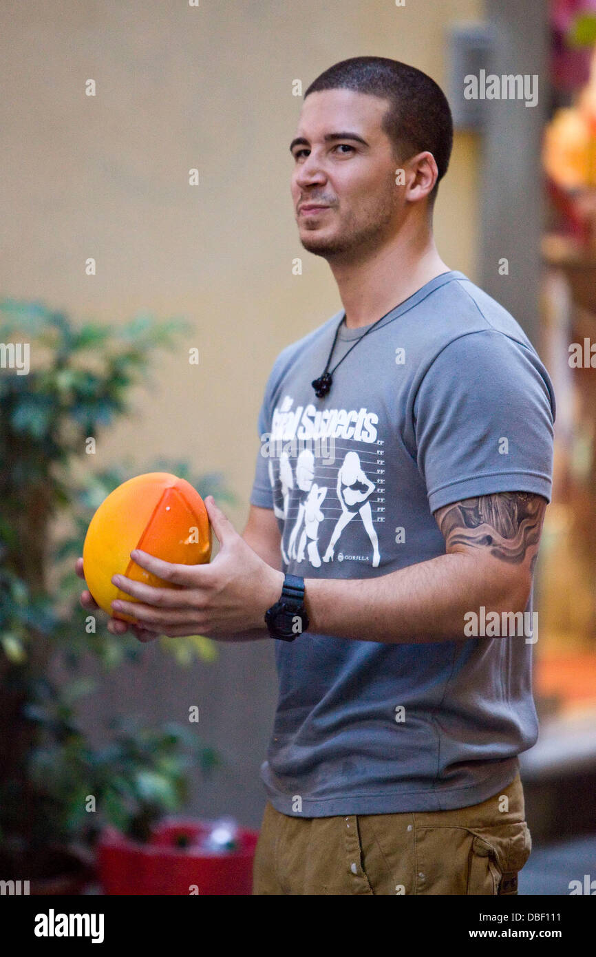 Vinny Guadagnino Paul "Pauly D" DelVecchiojoins Ronnie Ortiz-Magro and ...