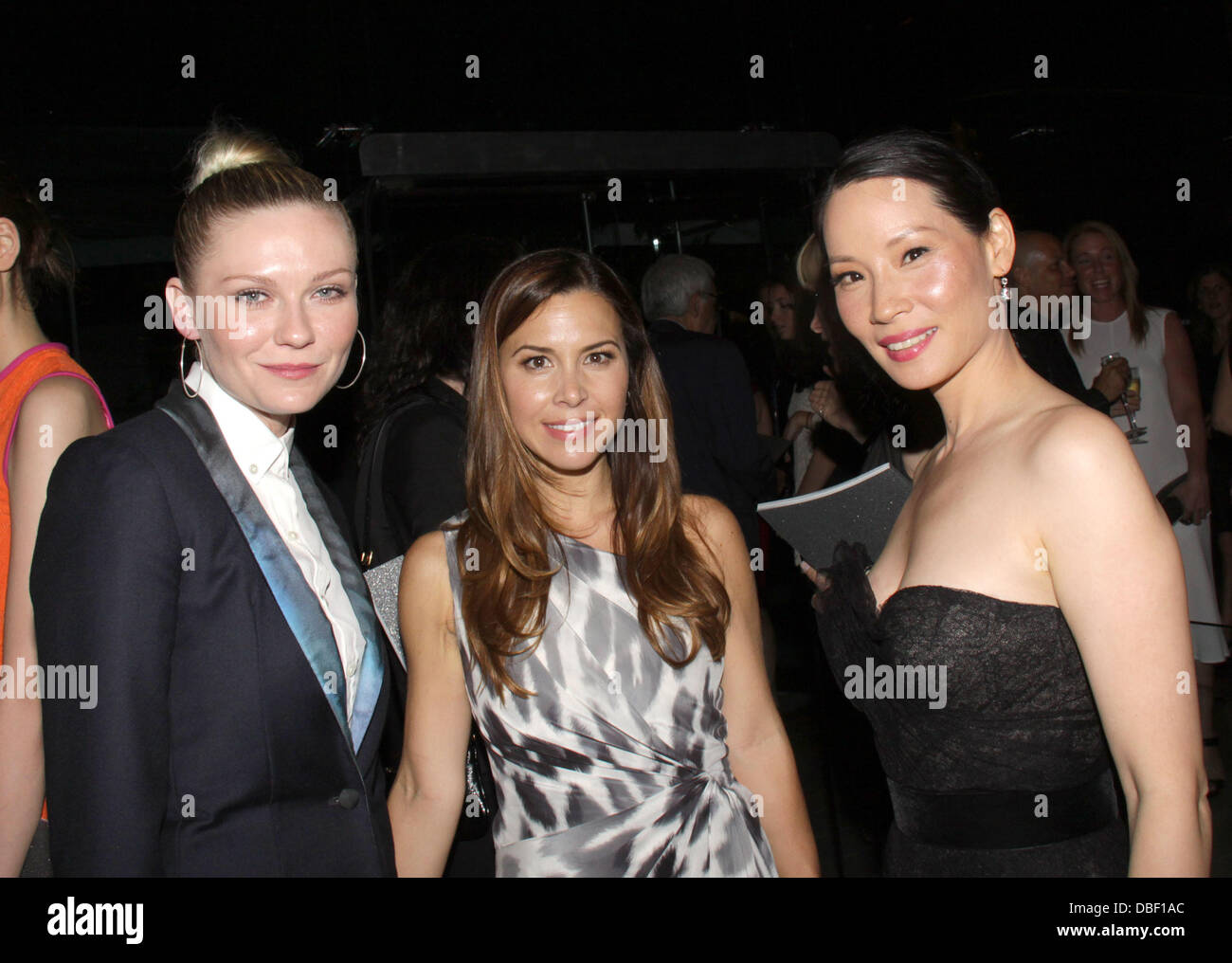 Kirsten Dunst, Monique Huillier and Lucy Liu The 2011 CFDA Fashion ...