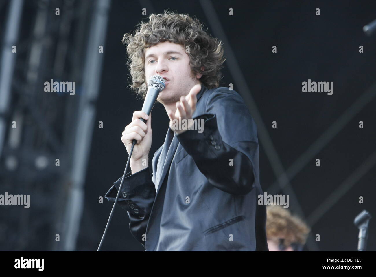 Luke Pritchard of 'The Kooks' performing at the rock festival 'Rock in ...