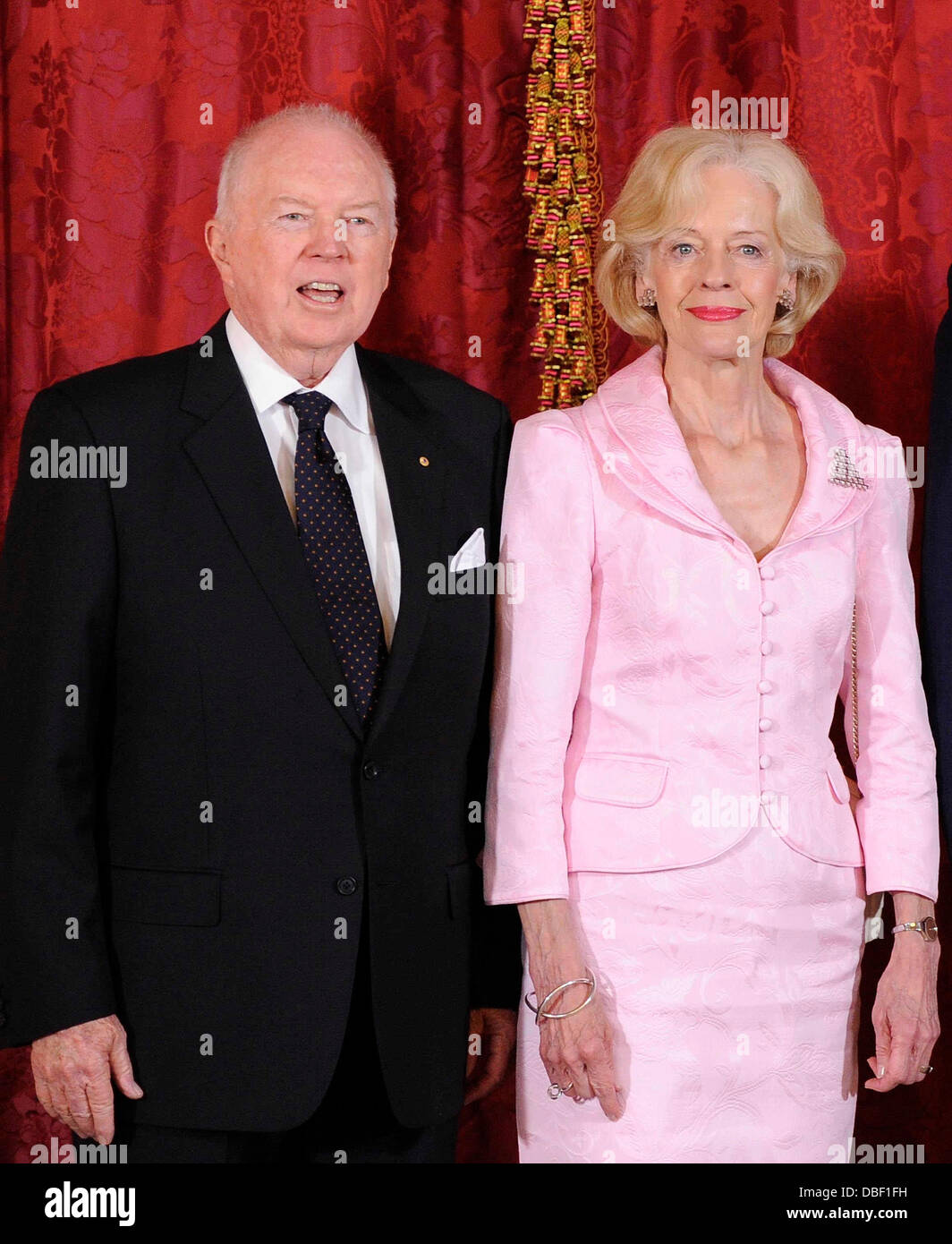 Michael Bryce, Quentin Bryce Prince Felipe and Princess Letizia with ...