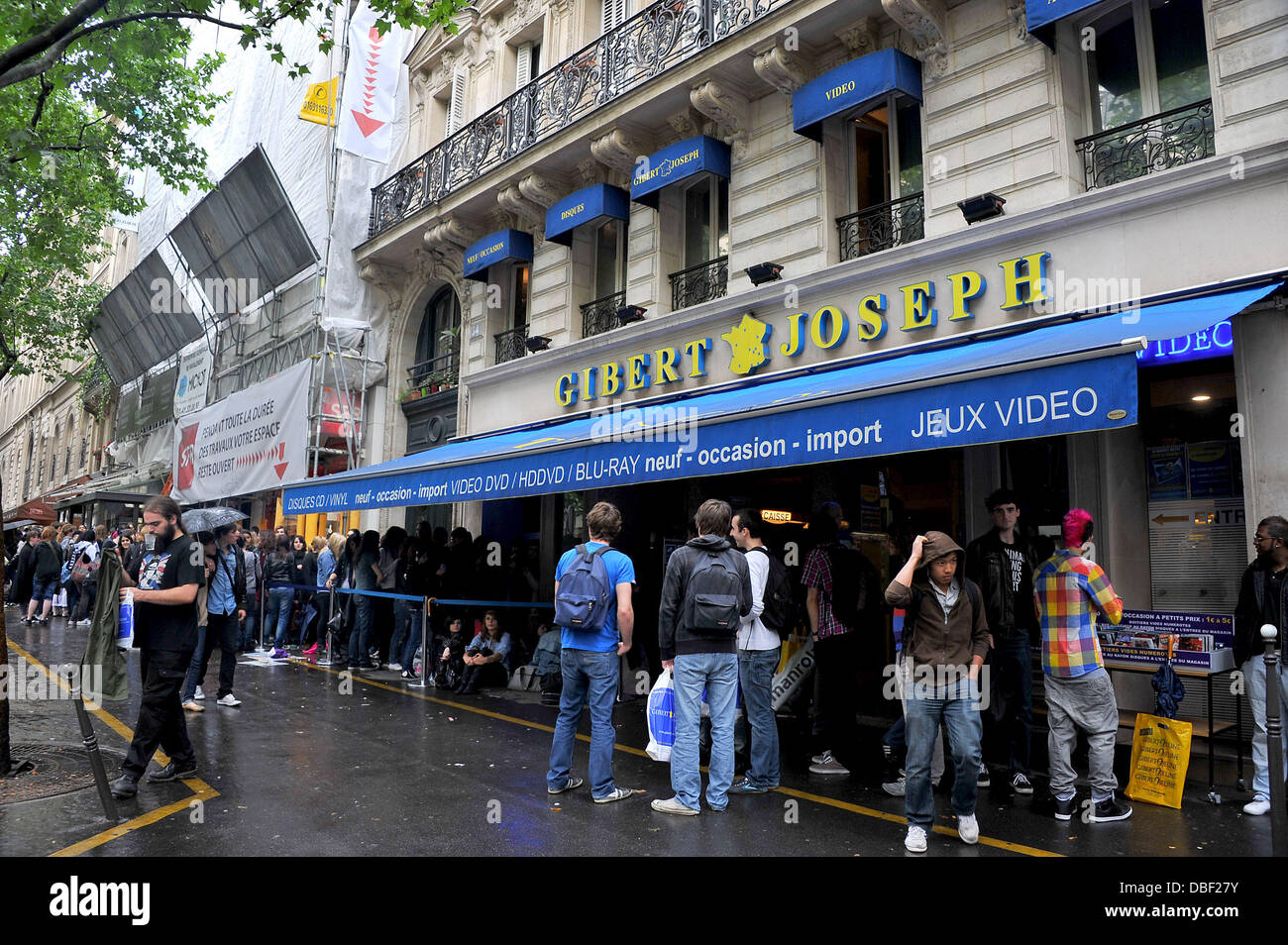 General view of Gibert Joseph store Paris, France - 07.06.11 Stock ...