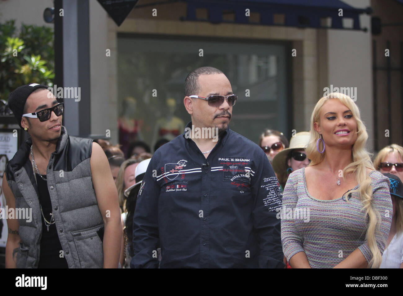 Ice t coco paparazzi hi-res stock photography and images - Alamy