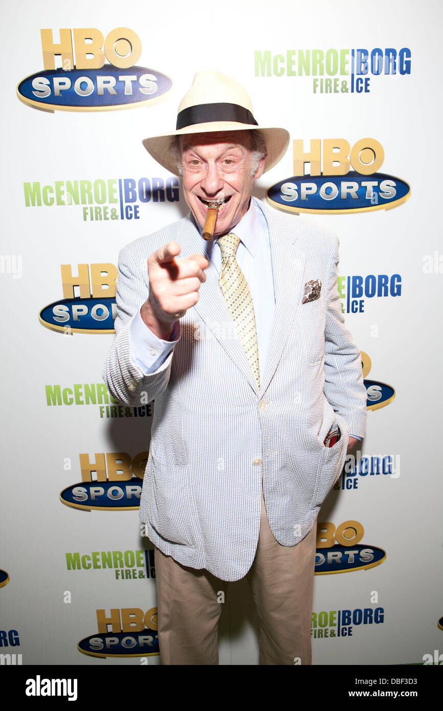 Bert Sugar (Legendary Boxing Writer & Sports Historian) HBO Sports screening of McEnroe/Borg ...