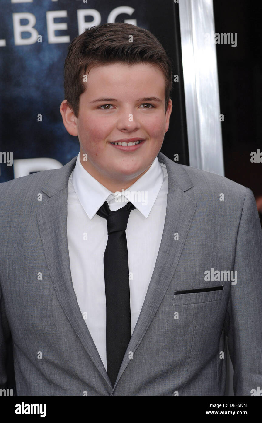 Riley Griffiths Los Angeles Premiere of "Super 8" held at the Regency ...