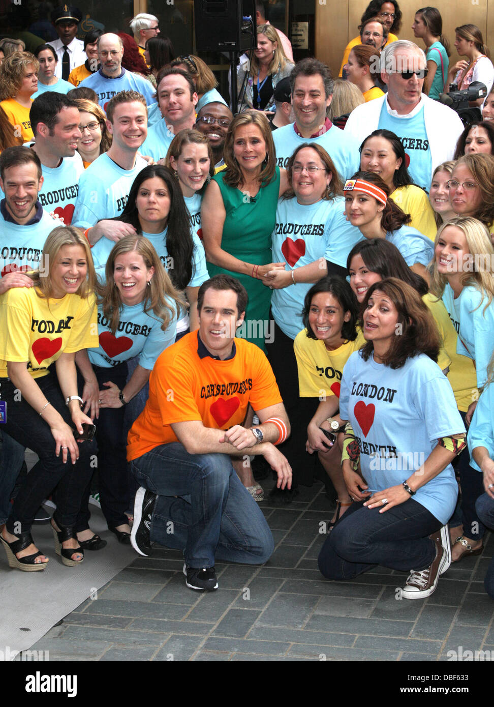 Meredith Vieira, and NBC Staff The 'Today Show' salutes Meredith Vieira ...