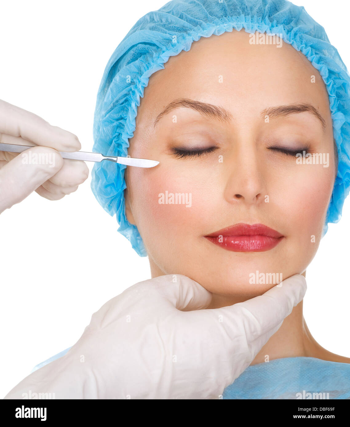 Blepharoplasty hi-res stock photography and images - Alamy