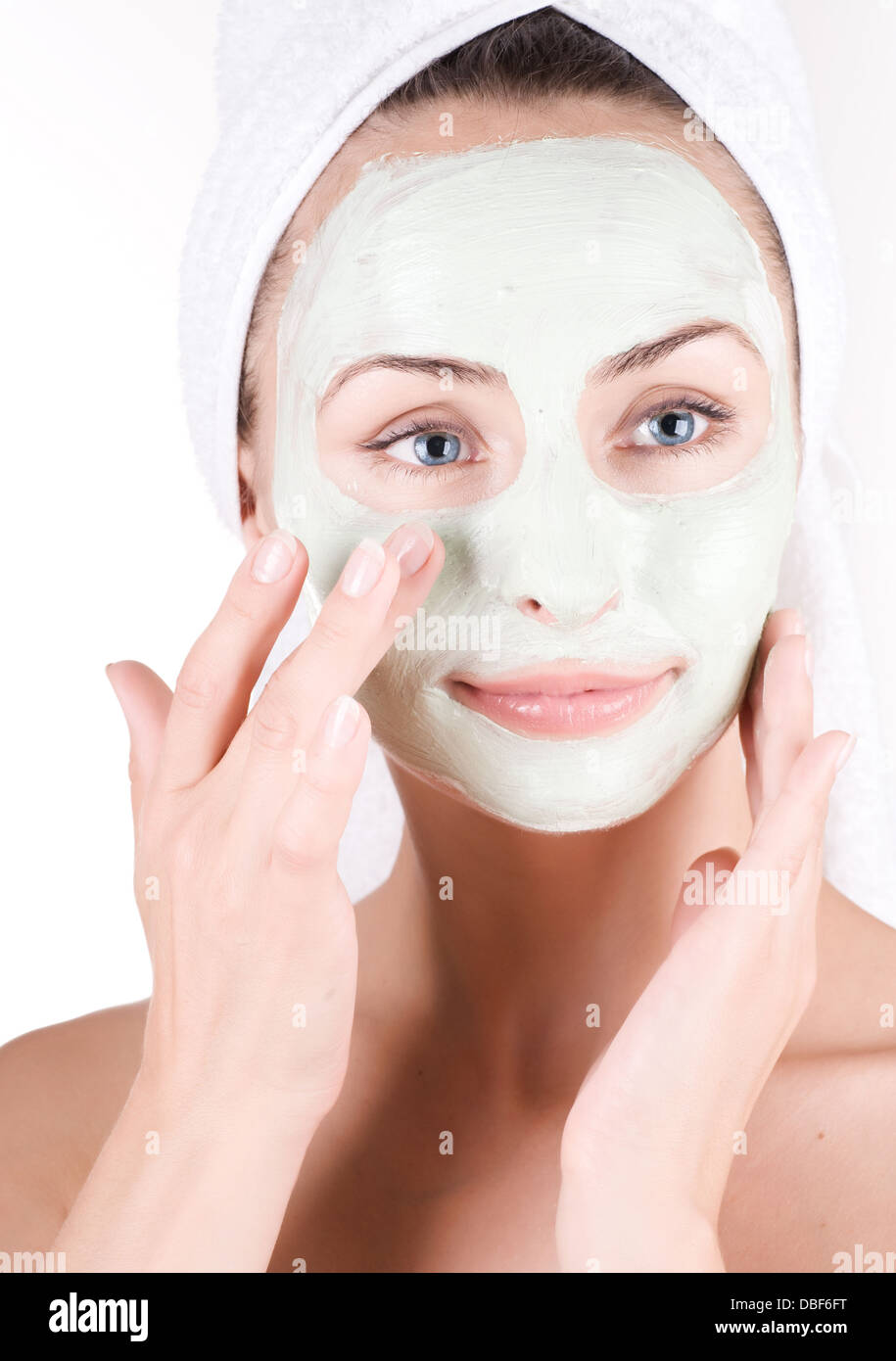 Facial Mask. Spa Stock Photo - Alamy