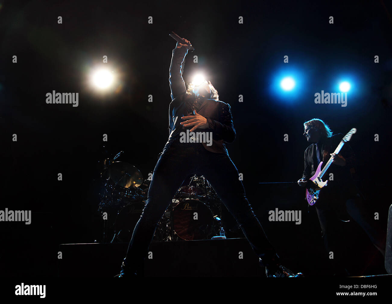 Styx Performing at Manchester MEN Arena Manchester, England - 08.06.11 ...