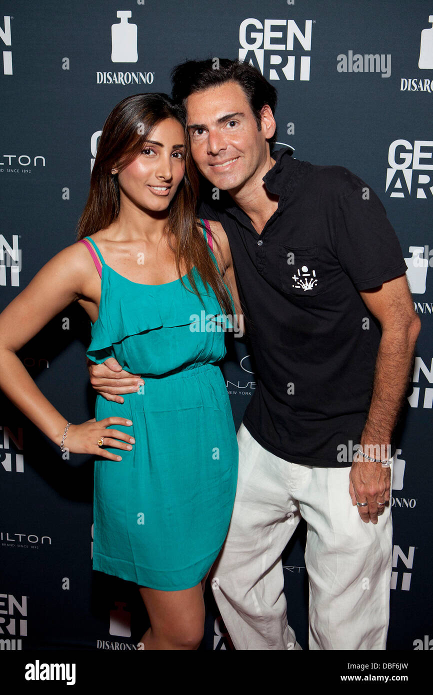 Ian Gerard(Founder of Gen Art) & Mae Bagai 16th Annual Gen Art Film ...