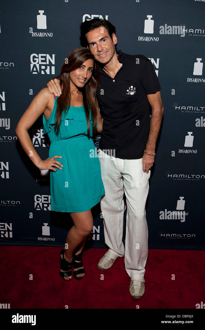 Ian Gerard(Founder of Gen Art) & Mae Bagai 16th Annual Gen Art Film ...