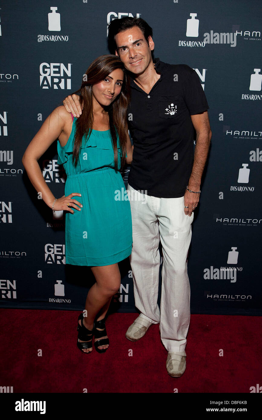 Ian Gerard(Founder of Gen Art) & Mae Bagai 16th Annual Gen Art Film ...