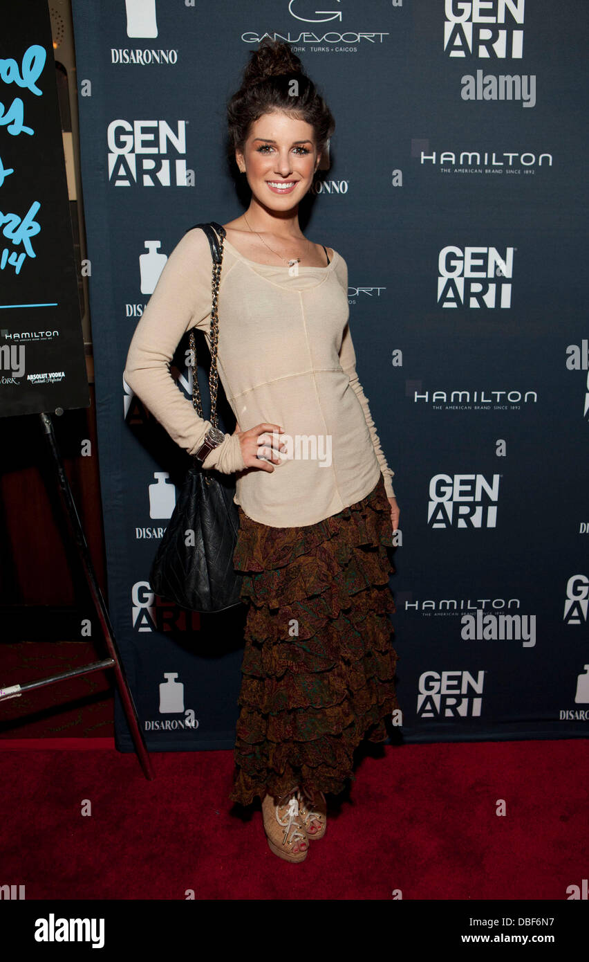Shanae Grimes 16th Annual Gen Art Film Festival held at the Ziegfeld ...