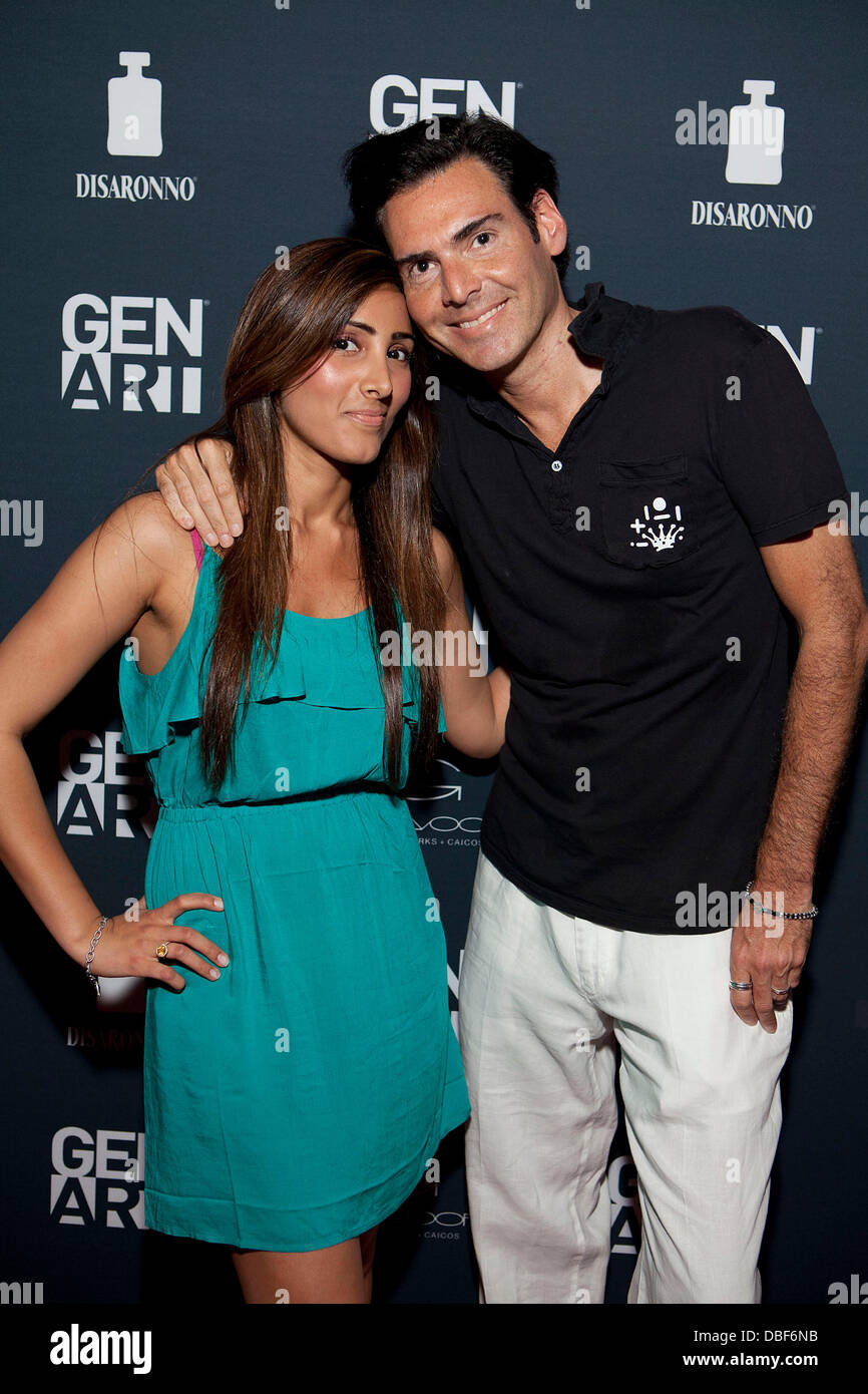 Ian Gerard(Founder of Gen Art) & Mae Bagai 16th Annual Gen Art Film ...