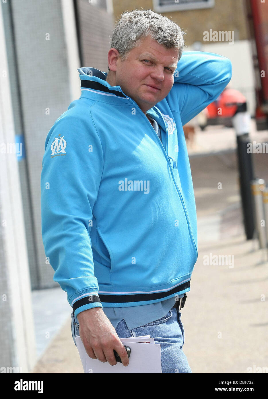 Adrian Chiles at the ITV studios London, England - 09.06.11 Stock Photo ...
