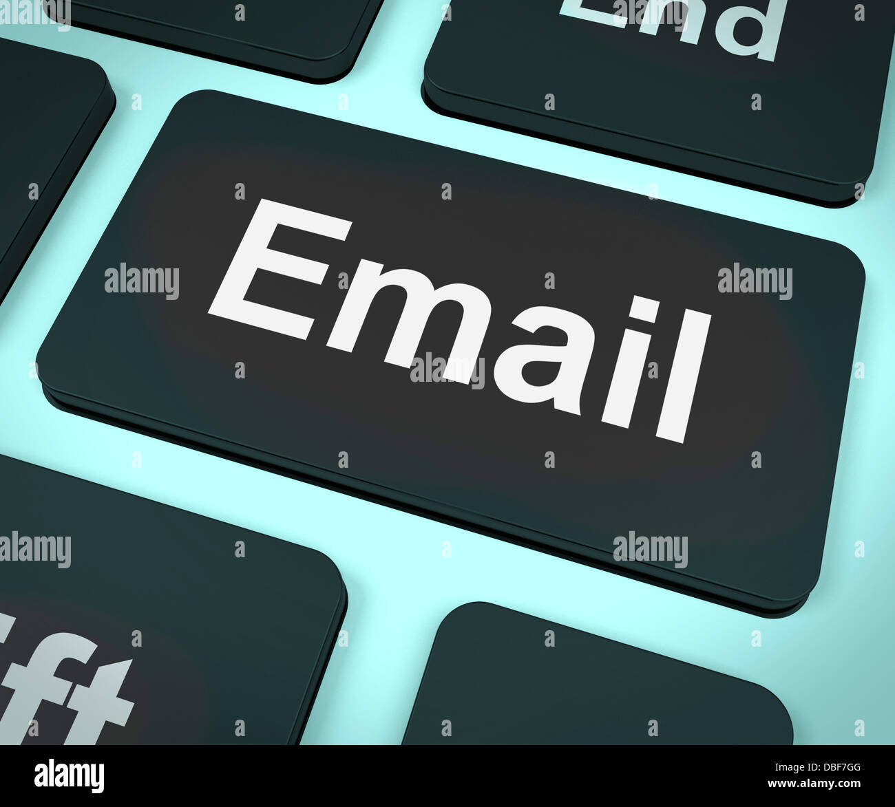 Email computer hi-res stock photography and images - Alamy