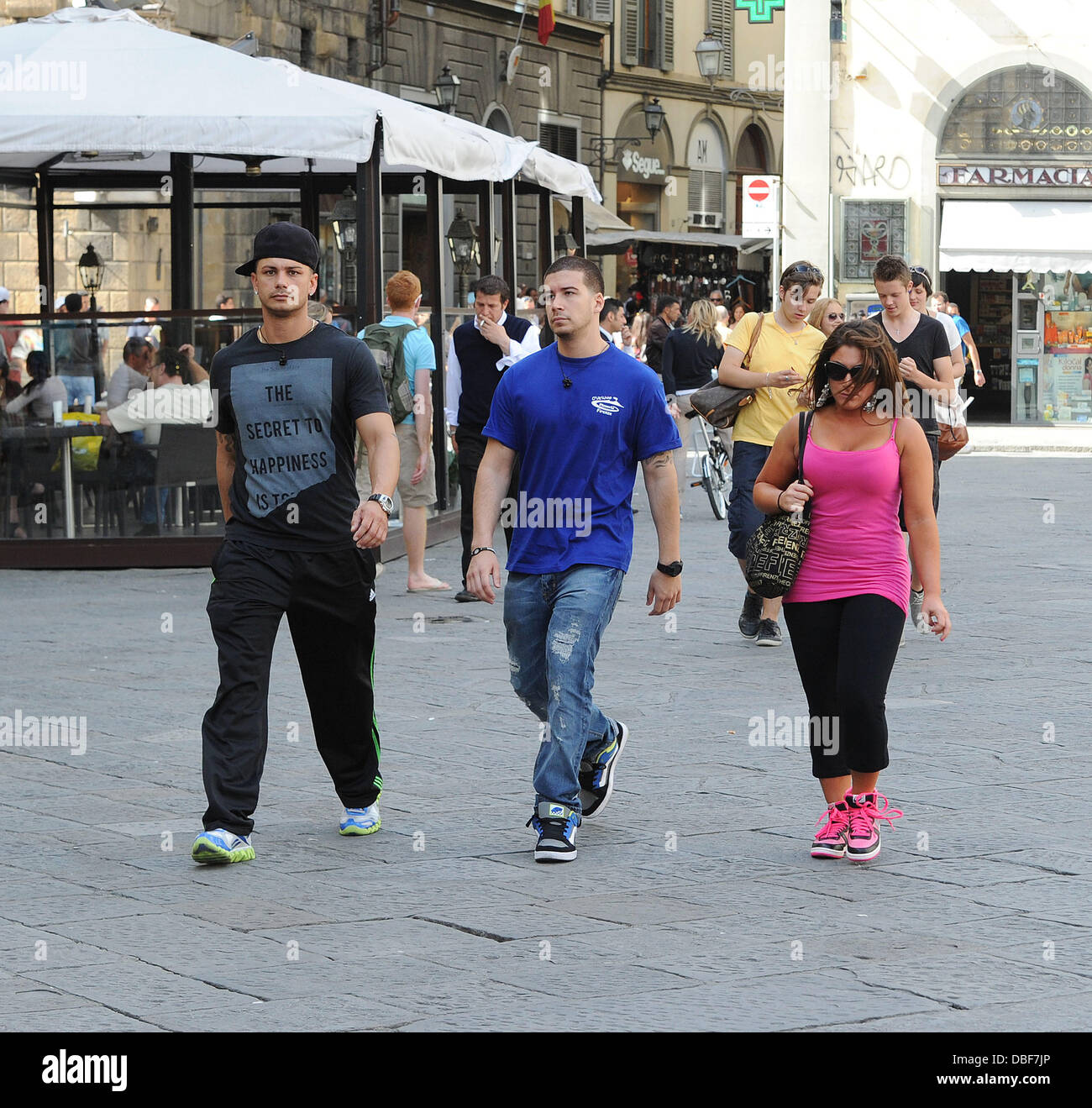 Deena Nicole Cortese, Vinny Guadagnino and Paul "Pauly D" DelVecchio ...