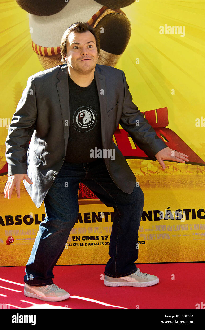 Jack Black 'Kung Fu Panda 2' Photocall held at Madrid Zoo Madrid, Spain ...
