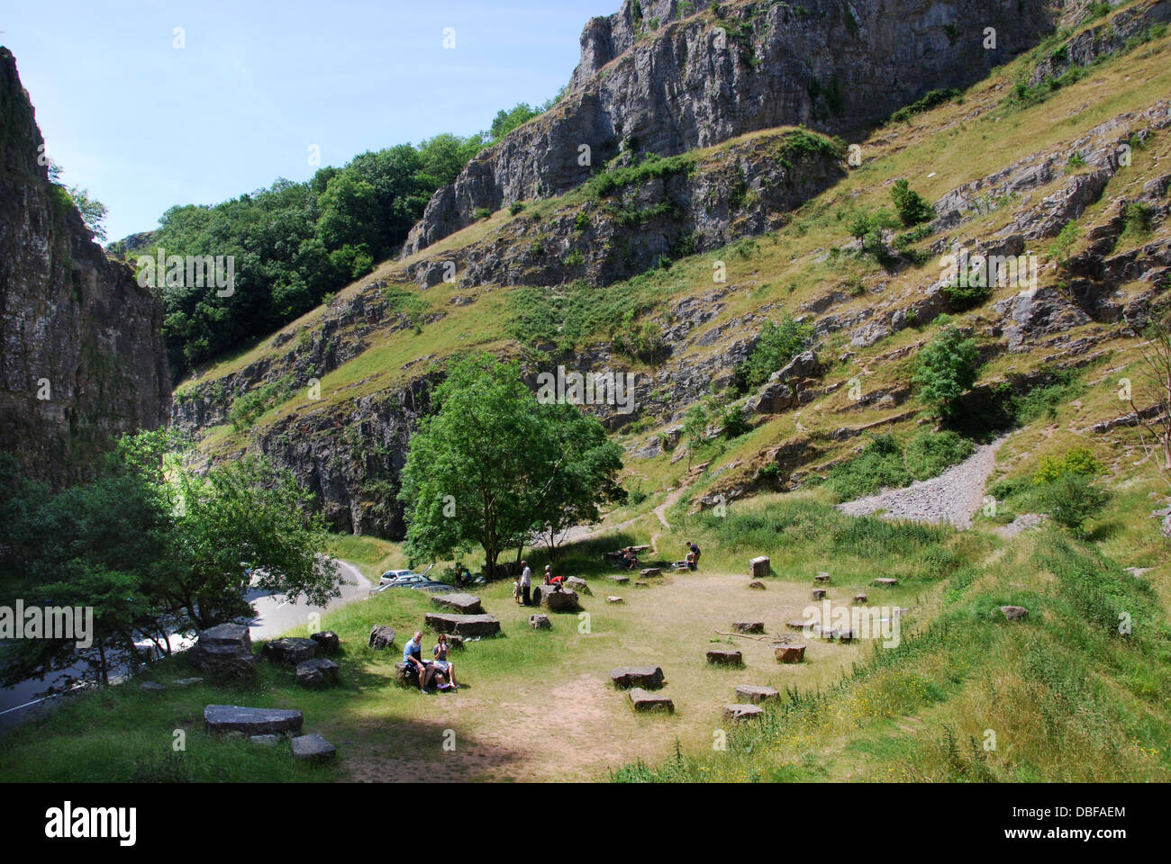 Cheddar Gorge Somerset UK Stock Photo - Alamy