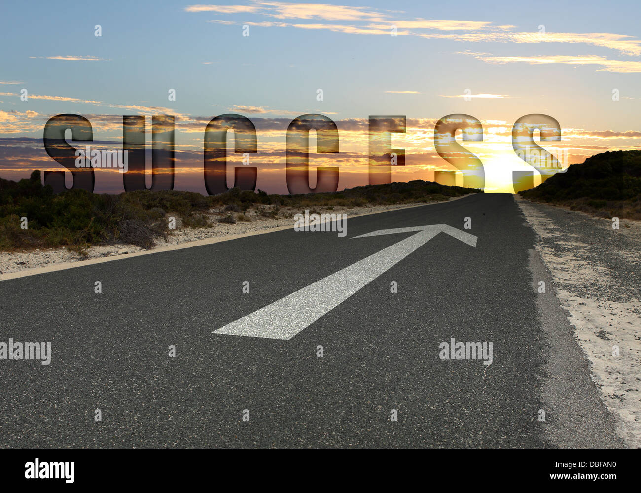 Straight into sun hi-res stock photography and images - Alamy