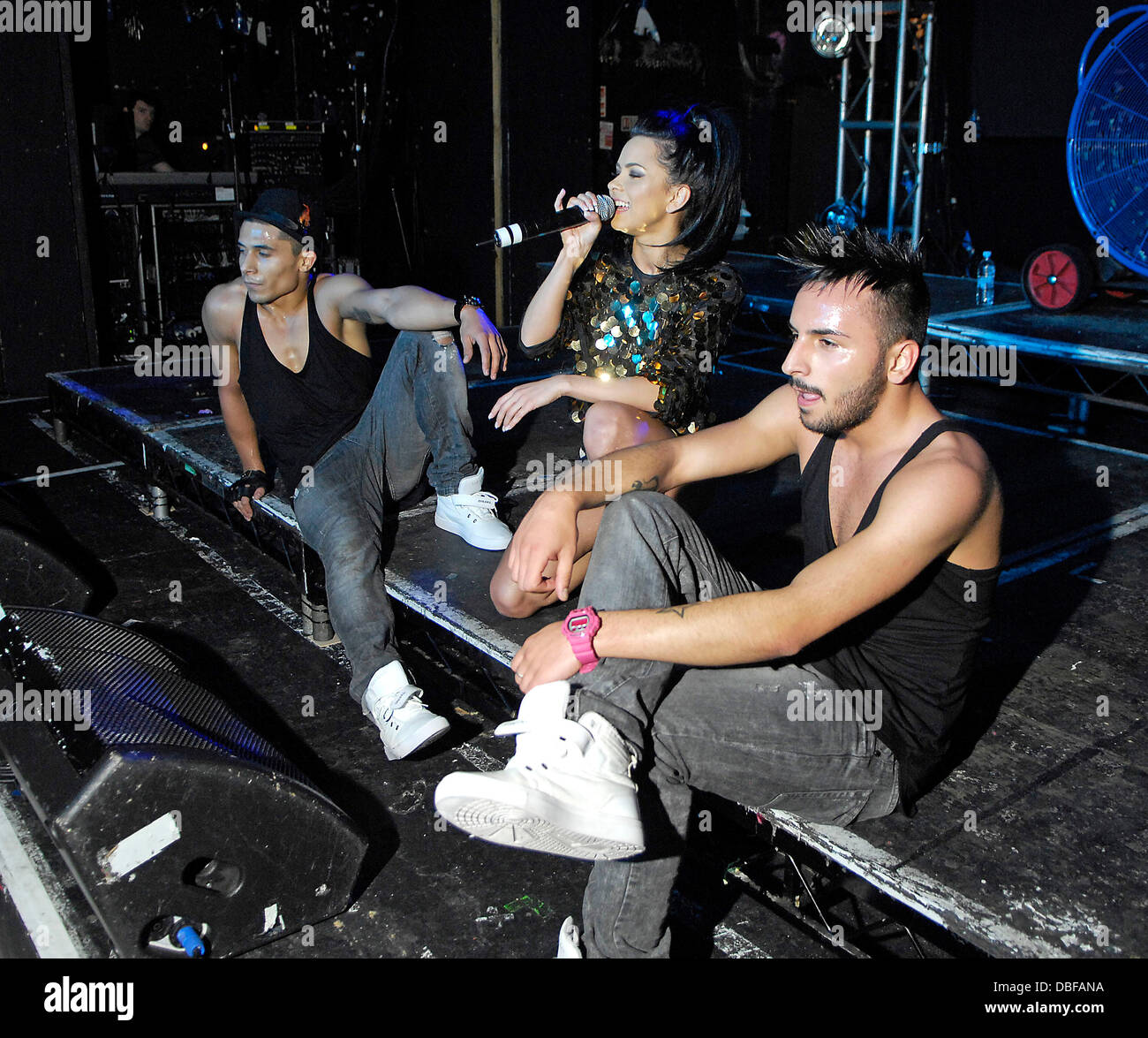 Romanian singer inna performing live hi-res stock photography and ...