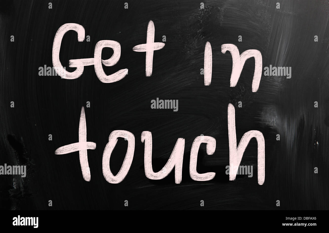 Get in touch Stock Photo - Alamy