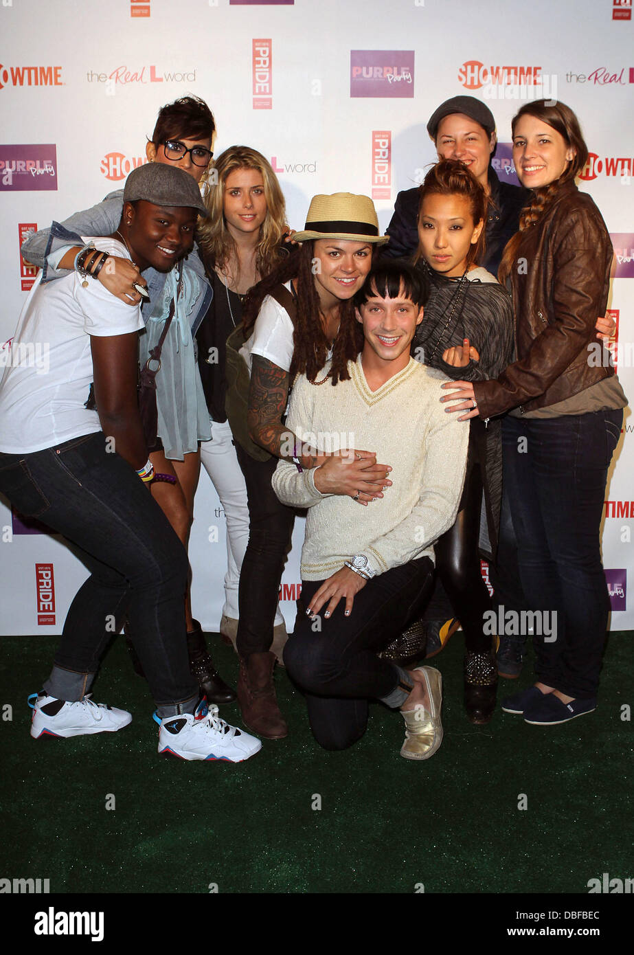 Real L word Cast, Sajdah Golde, Romi Klinger, Claire Moseley, Whitney ...