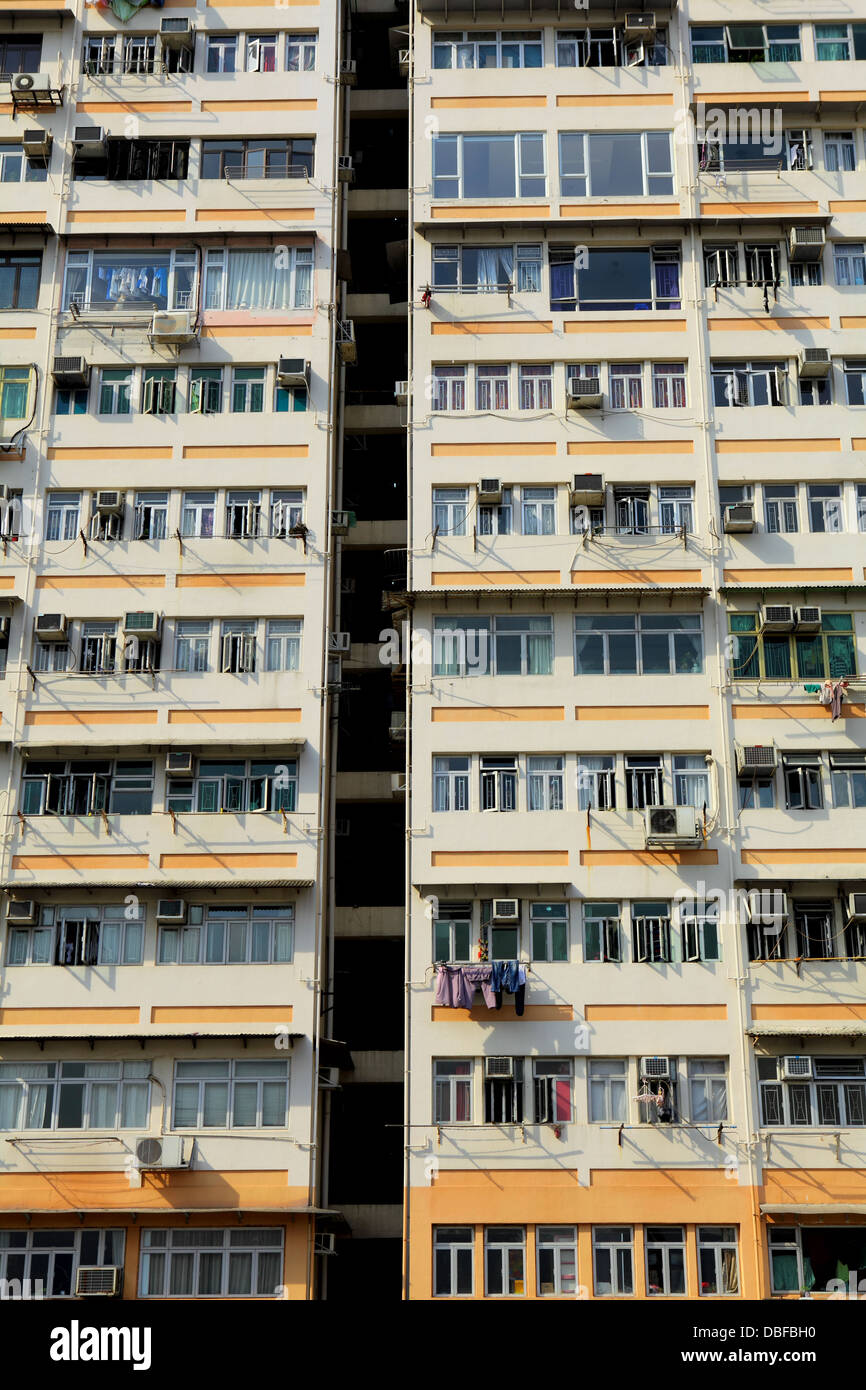 Hong Kong old building Stock Photo - Alamy