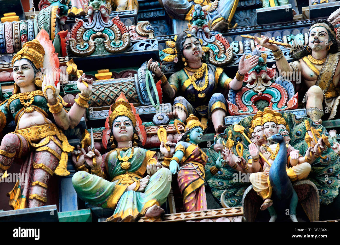 hindu temple statue Stock Photo - Alamy