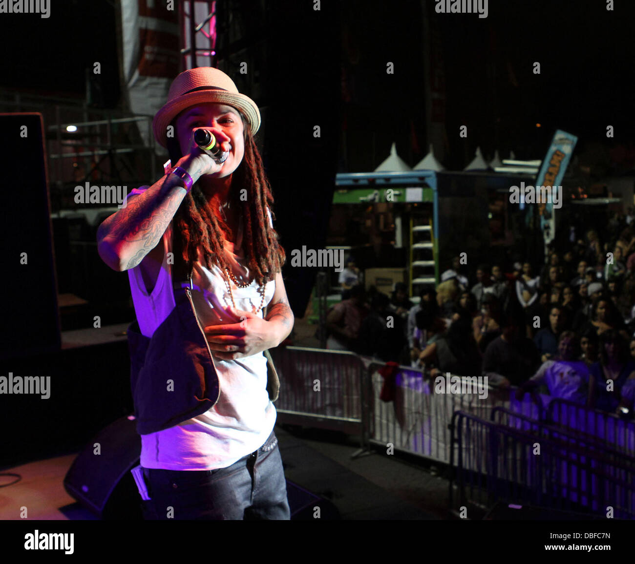 Whitney Mixter Gay Pride 2011 Opening Night "Purple Party" Show held at ...