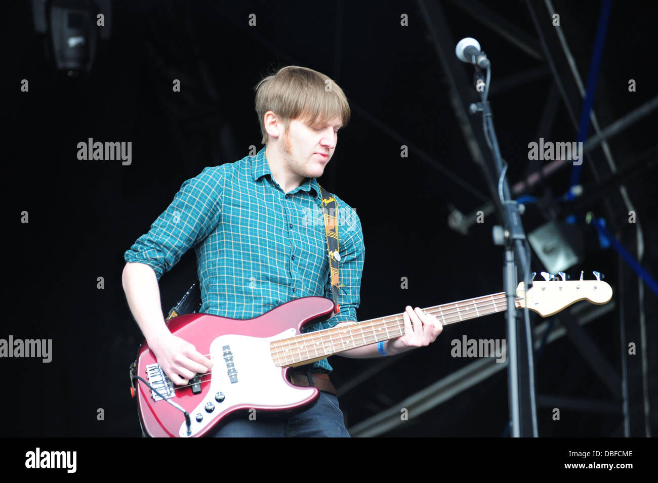 Dutch Uncles Performances from the Parklife Weekender held at Platts ...