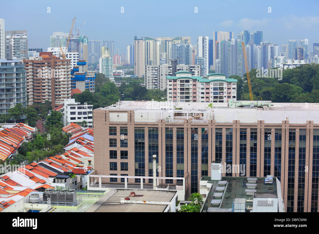 buildings at Singapore Stock Photo - Alamy