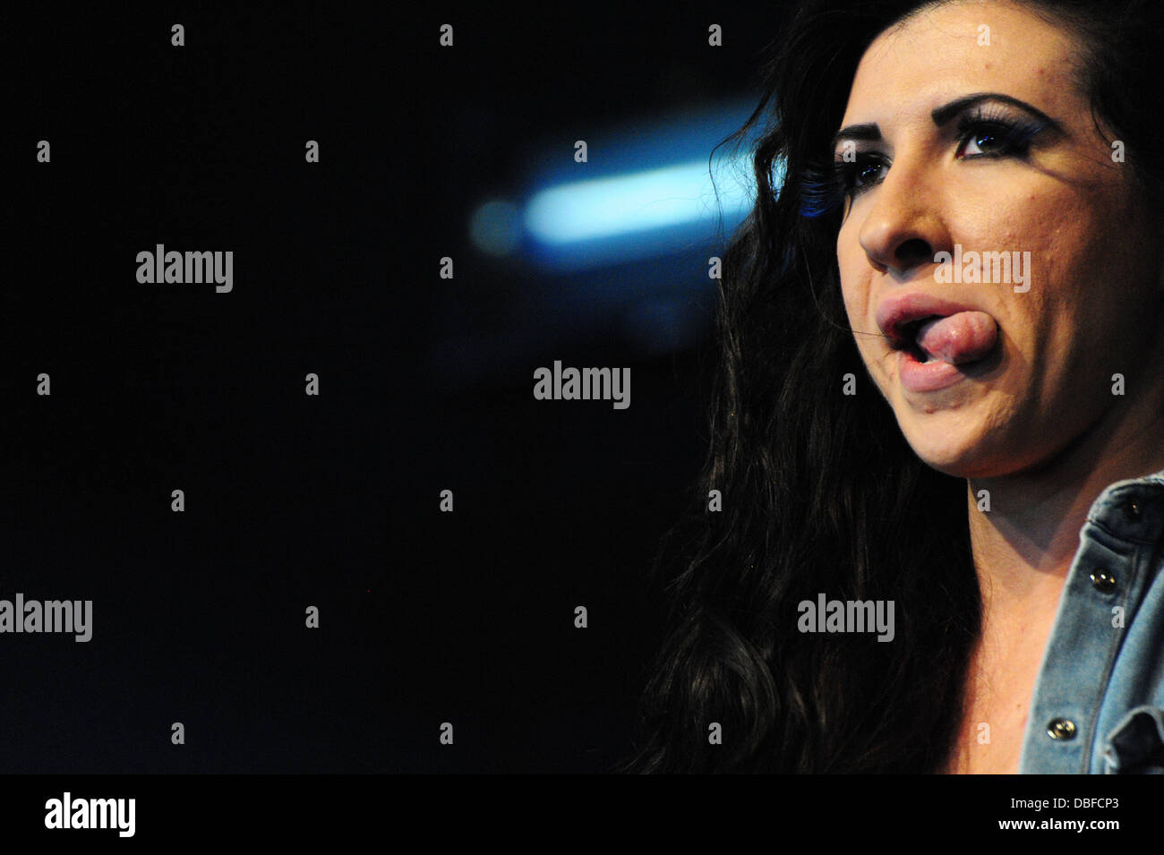 Amanda Blank Performances from the Parklife Weekender held at Platts ...