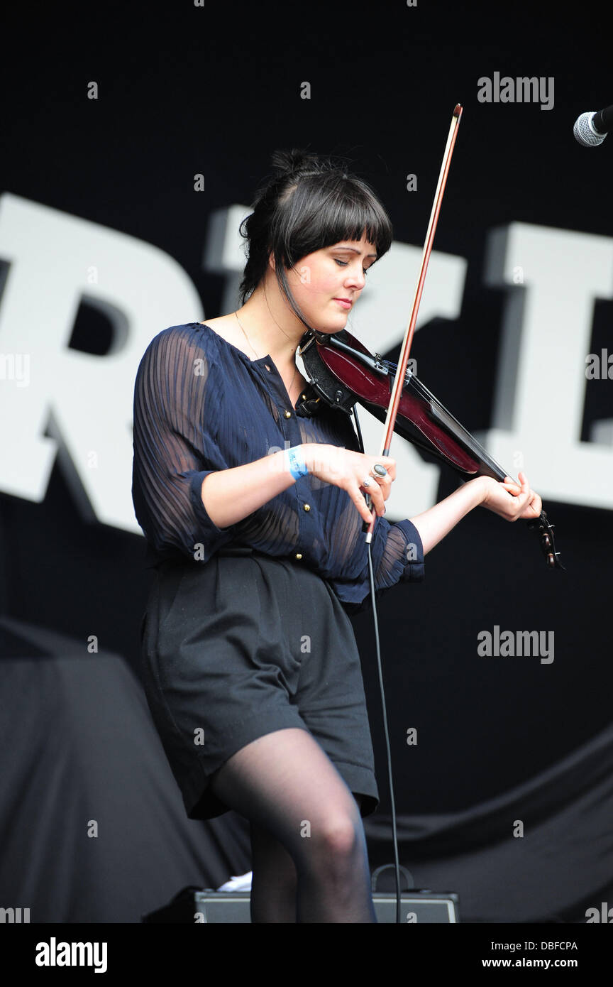 Dutch Uncles Performances from the Parklife Weekender held at Platts ...
