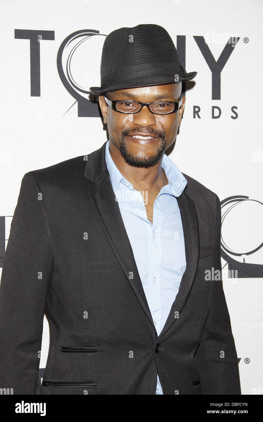 Forrest McClendon Tony Eve Cocktail party presenting the 2011 Tony ...