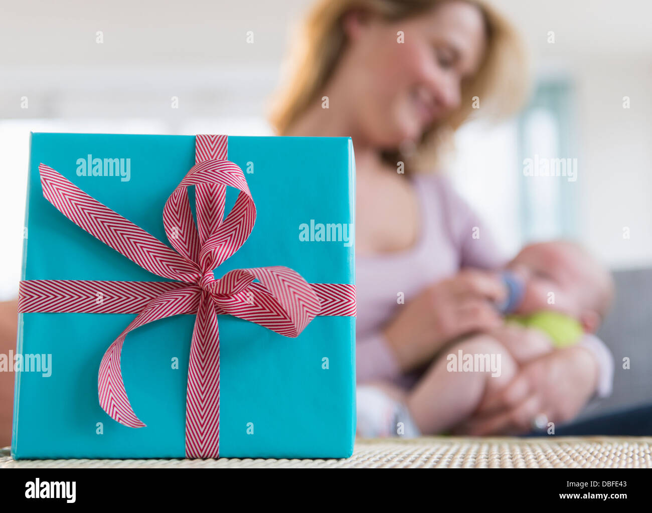 Wrapped gift hi-res stock photography and images - Alamy