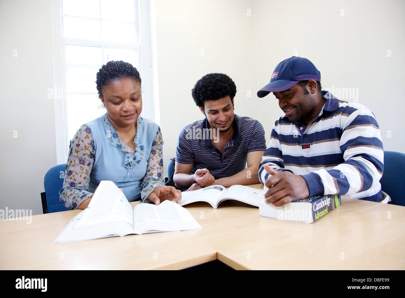 international students working together Stock Photo - Alamy
