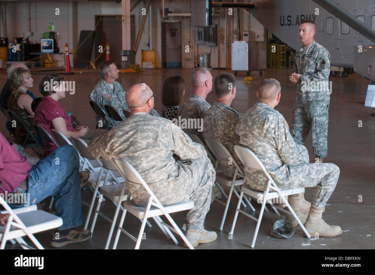 Col. Jon Harrison, state aviation officer for the Oklahoma Army ...