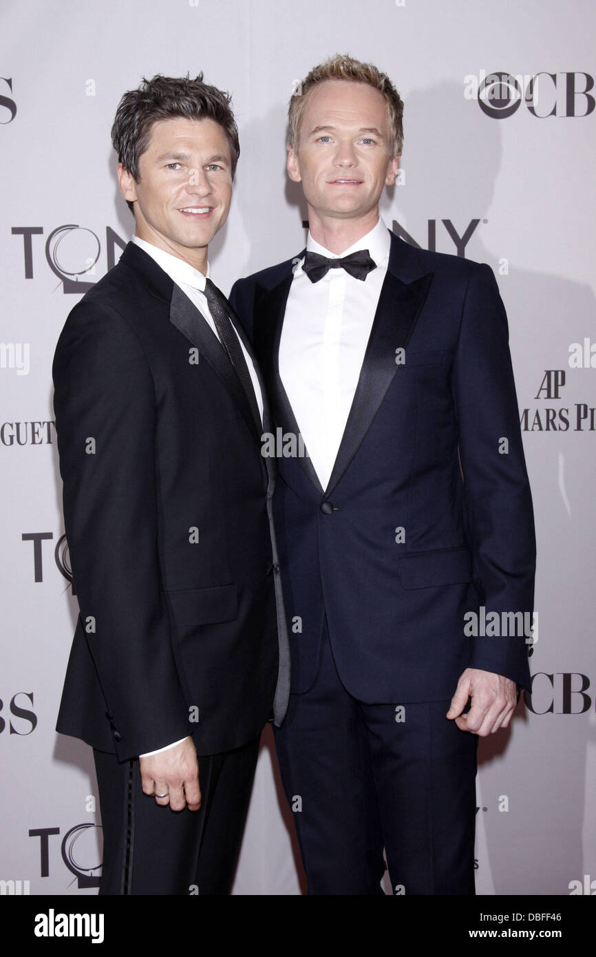 David Burtka and Neil Patrick Harris The 65th Annual Tony Awards, held ...