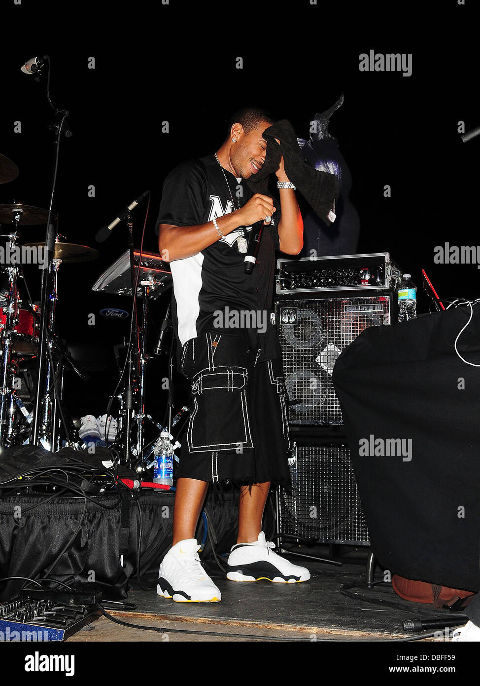 Ludacris, real name Christopher Bridges performs at the Florida Marlins ...