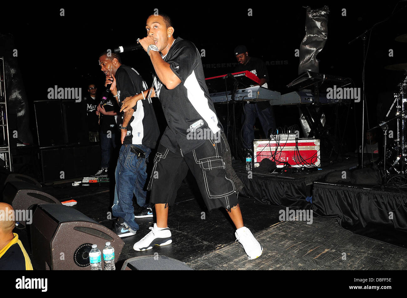 Ludacris, real name Christopher Bridges performs at the Florida Marlins ...