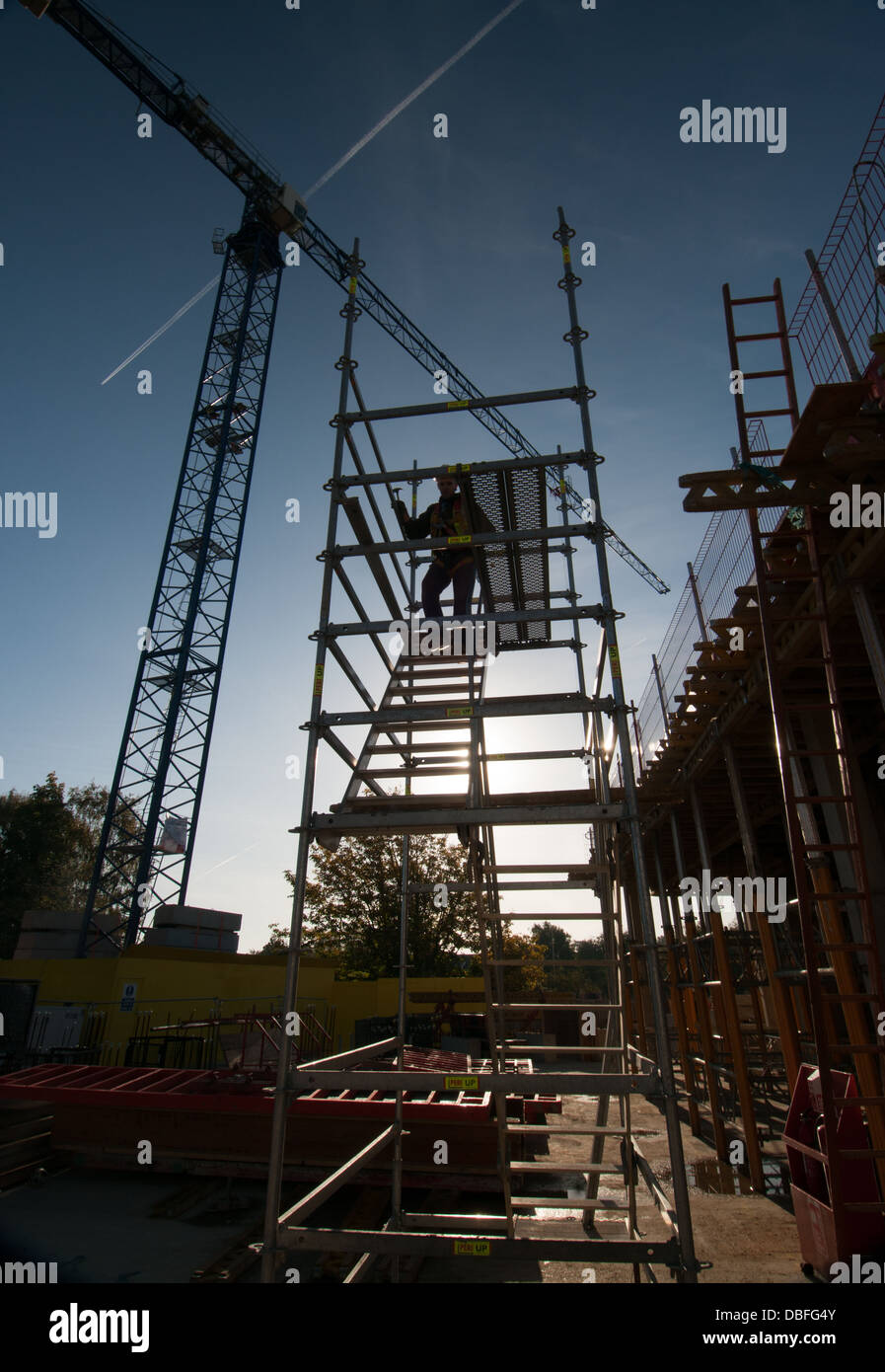 Industrial construction work Stock Photo - Alamy