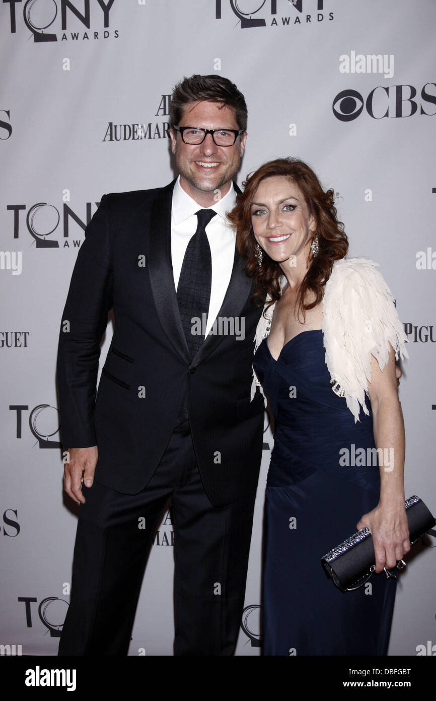 Christopher Sieber and Andrea McArdle The 65th Annual Tony Awards, held ...