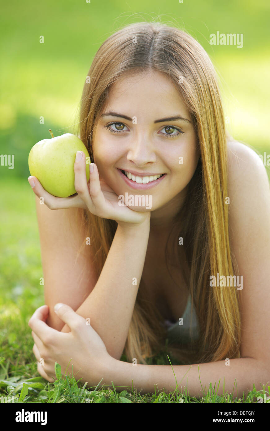 healthy and beautiful girl Stock Photo - Alamy