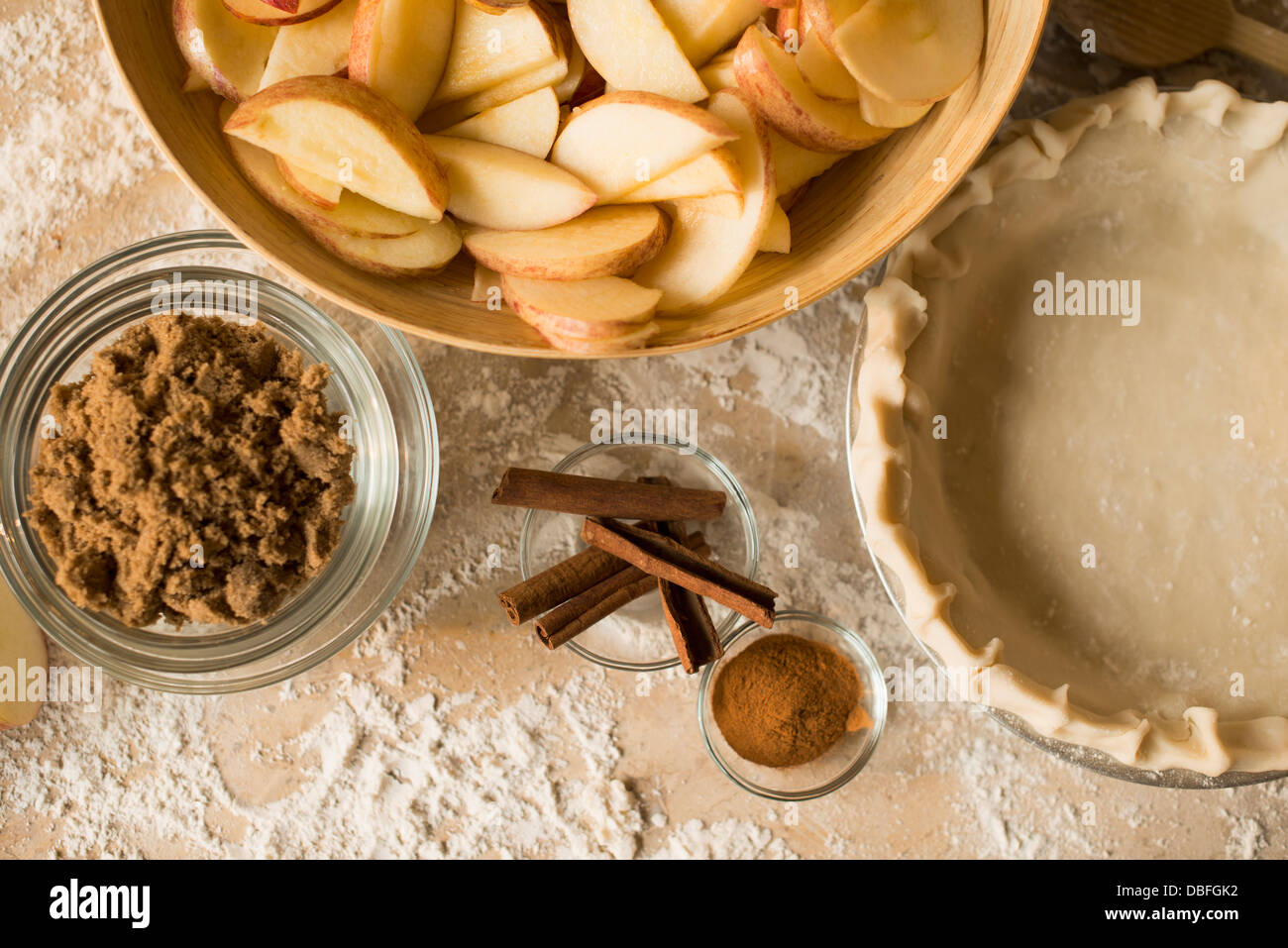 Pie shell hi-res stock photography and images - Alamy