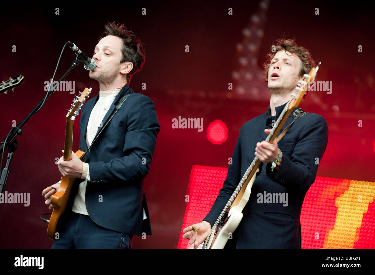 British Sea Power Get Loaded in the Park festival at Clapham Common ...