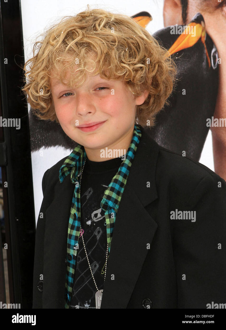 Riley Thomas Stewart Premiere 'Mr. Popper's Penguins' shown at the ...