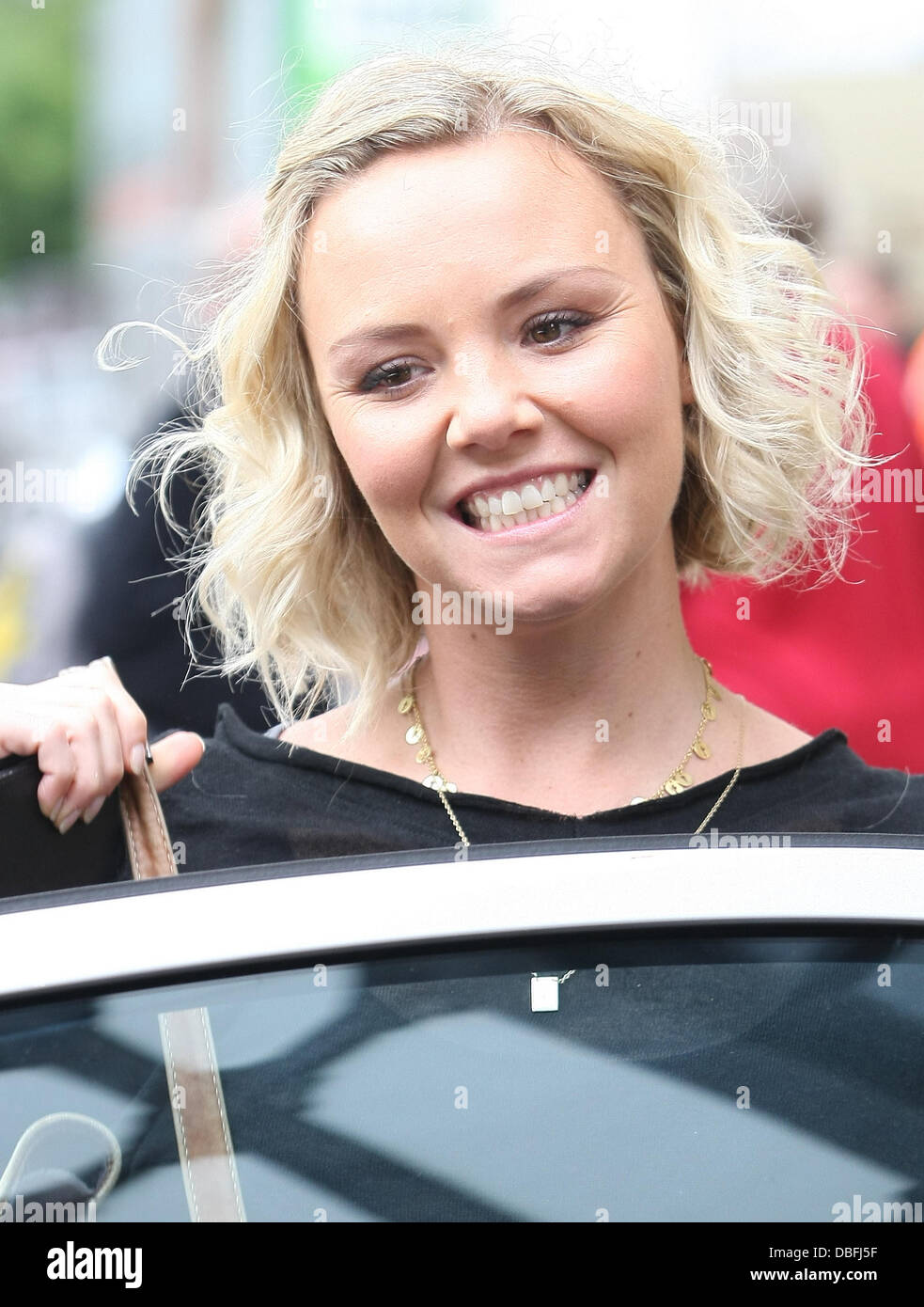 Charlie Brooks outside the ITV studios London, England - 13.06.11 Stock ...