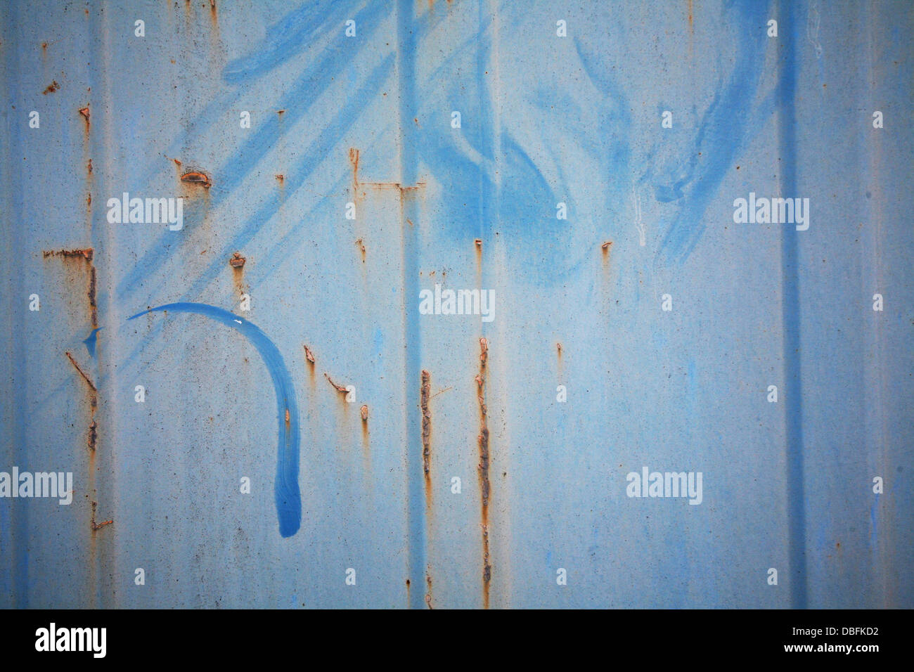 blue wall of steel Stock Photo - Alamy